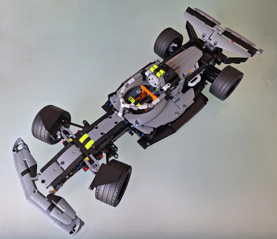 LEGO MOC 42156 - F1 Car by GosseAdema | Rebrickable - Build with LEGO