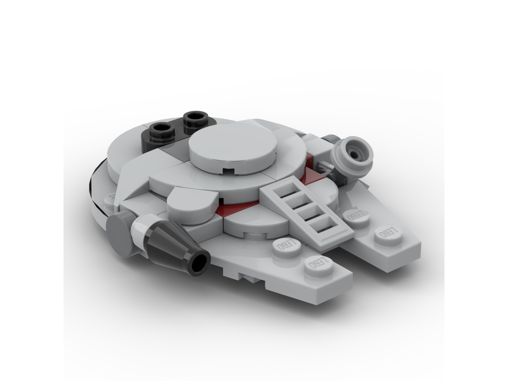 LEGO MOC Micro Scale Millenium Falcon (1 stud = 4.2 m) by cosimox ...