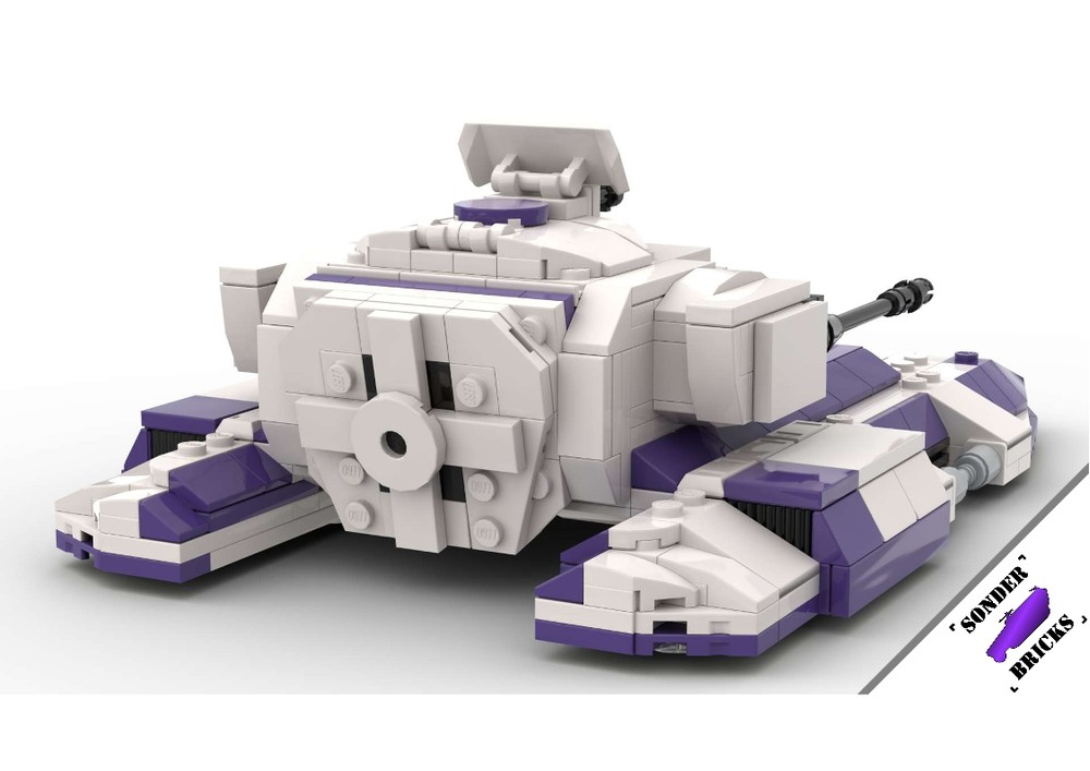 Lego Moc Tx 130 Saber Class Fighter Tank By Sonderbricks Rebrickable