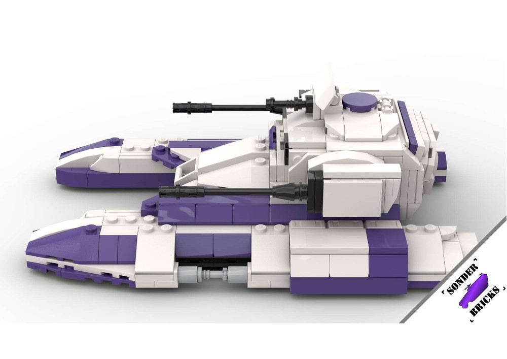 Lego Moc Tx 130 Saber Class Fighter Tank By Sonderbricks Rebrickable