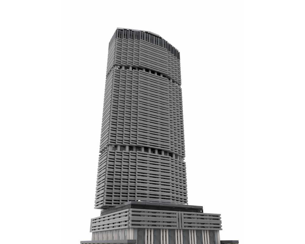 Lego Moc Metlife Building Pan Am Building 1800 Scale By Spbrix