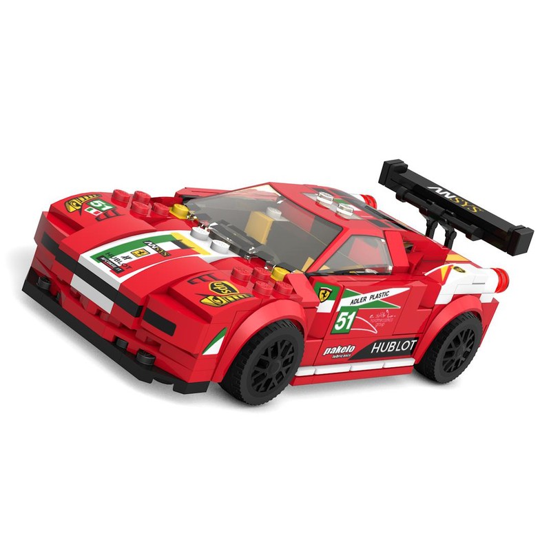 LEGO MOC Ferrari 458 Italia GT2_8 stud wide by klara_mocs | Rebrickable ...