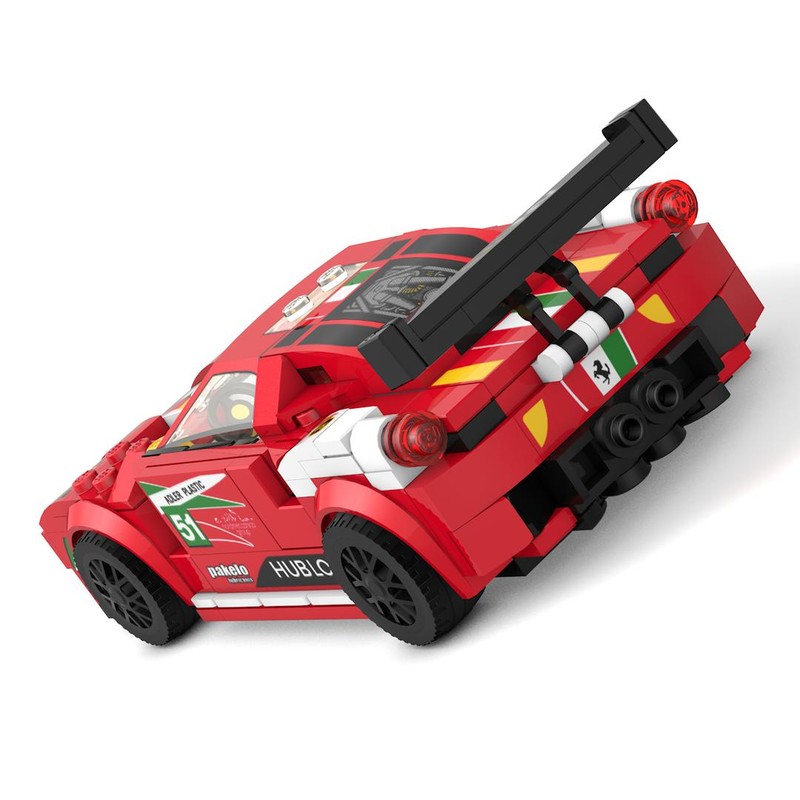 LEGO MOC Ferrari 458 Italia GT2_8 stud wide by klara_mocs | Rebrickable ...