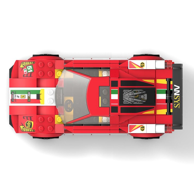 LEGO MOC Ferrari 458 Italia GT2_8 stud wide by klara_mocs | Rebrickable ...