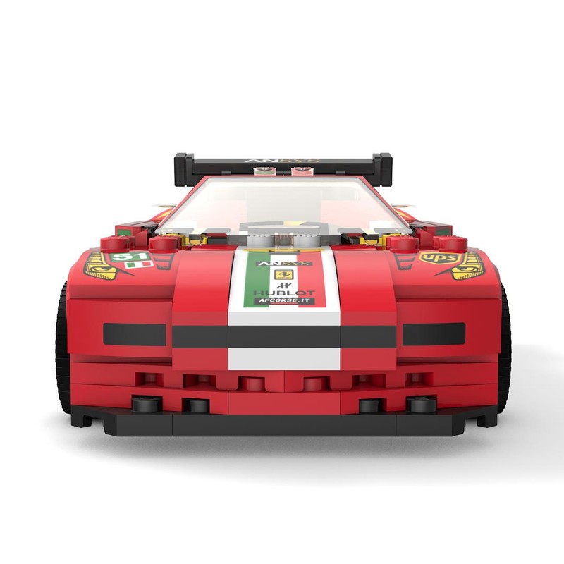 LEGO MOC Ferrari 458 Italia GT2_8 stud wide by klara_mocs | Rebrickable ...