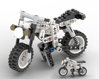 LEGO Set 8810-1 Cafe Racer (1991 Technic) | Rebrickable - Build with LEGO