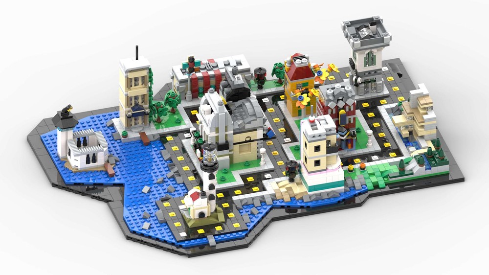 LEGO MOC Epic City Alarm by Vindic8ed | Rebrickable - Build with LEGO