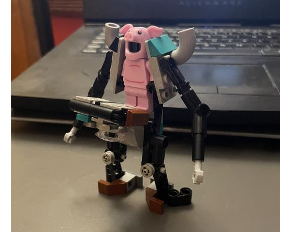 LEGO MOC Vintage Motorcycle Mech Suit by eric_nunya | Rebrickable ...