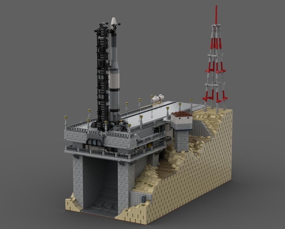 LEGO MOC Woomera LA-6 & Europa Rocket [1:110 scale] by phreaddee ...