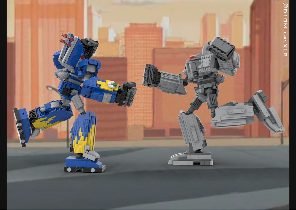 LEGO MOC Mecha Megas by D10MegasXLR | Rebrickable - Build with LEGO