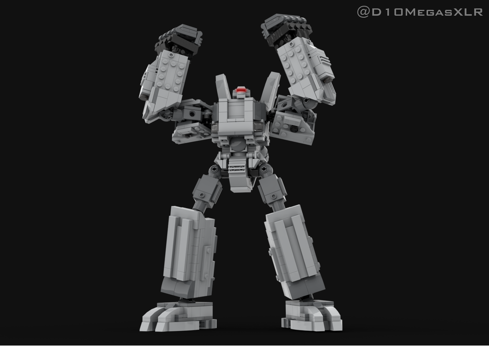 LEGO MOC Mecha Megas by D10MegasXLR | Rebrickable - Build with LEGO