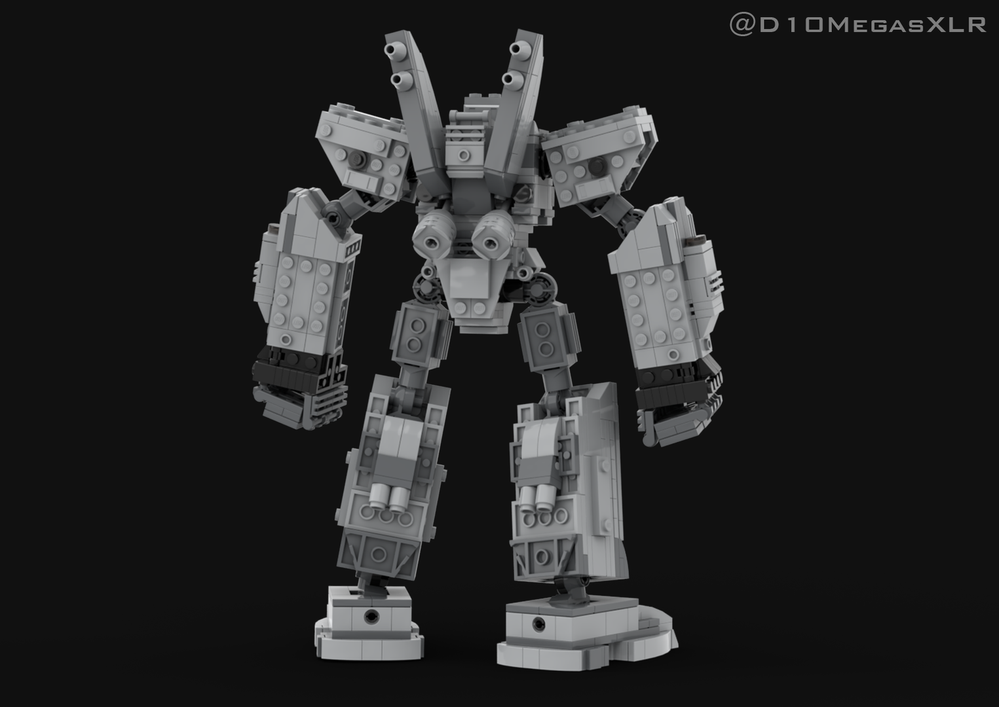 LEGO MOC Mecha Megas by D10MegasXLR | Rebrickable - Build with LEGO