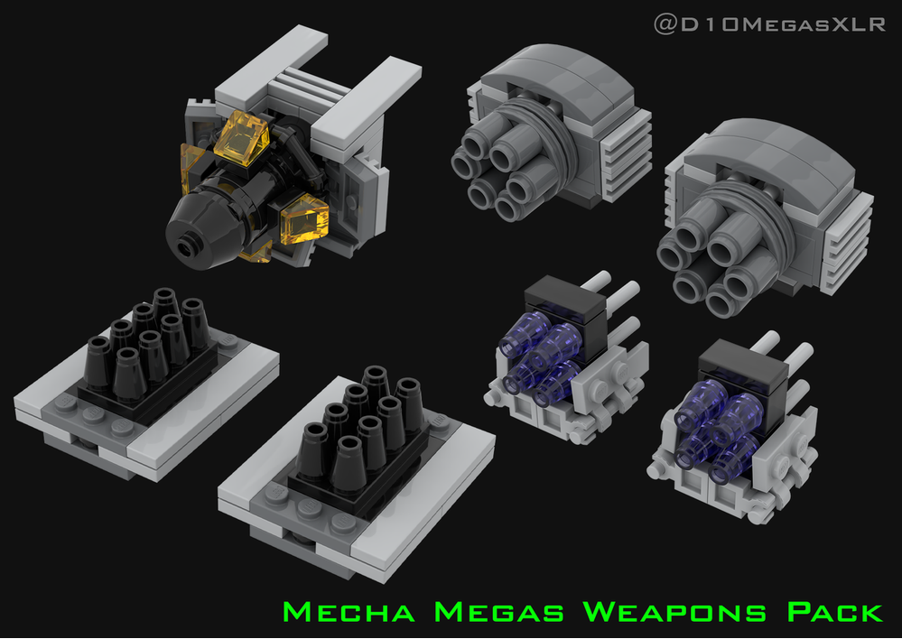 LEGO MOC Mecha Megas by D10MegasXLR | Rebrickable - Build with LEGO