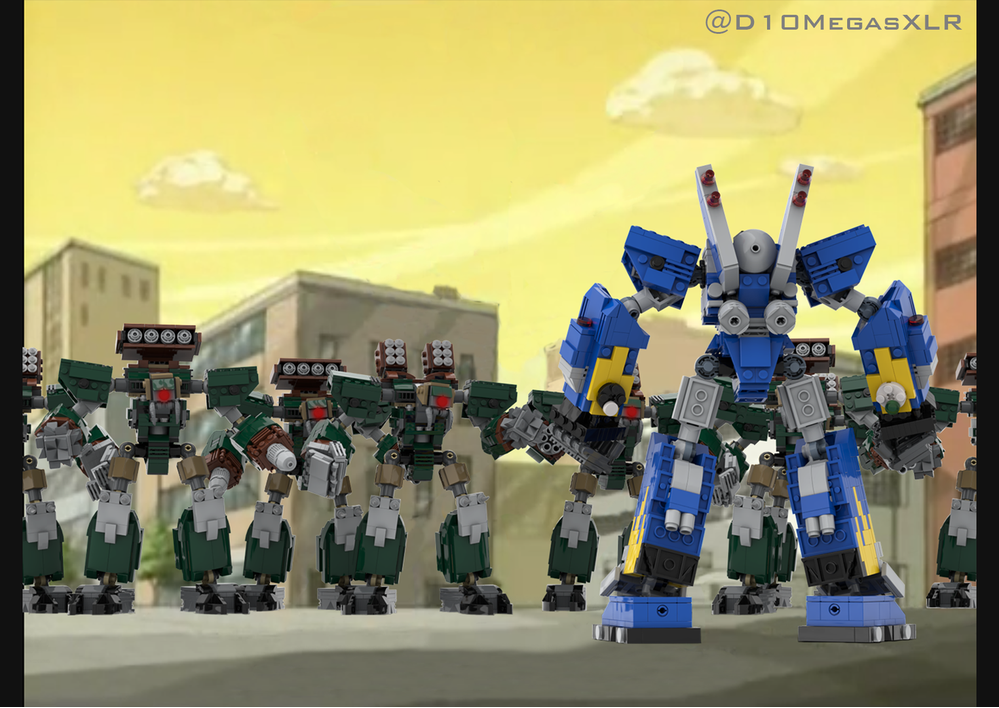 LEGO MOC Glorft Mech (V2) by D10MegasXLR | Rebrickable - Build with LEGO