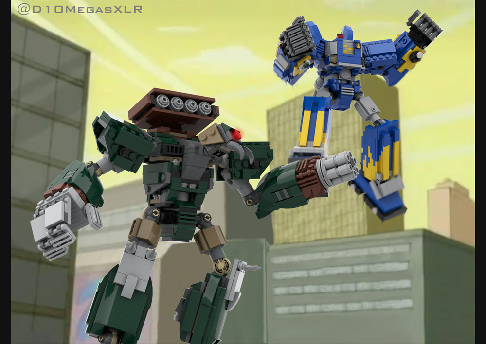 LEGO MOC Glorft Mech (V2) by D10MegasXLR | Rebrickable - Build with LEGO