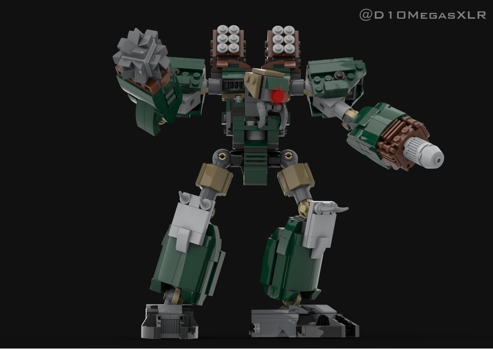 LEGO MOC Glorft Mech (V2) by D10MegasXLR | Rebrickable - Build with LEGO