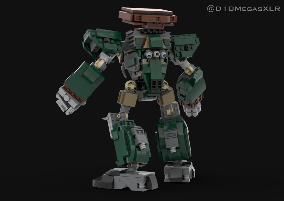 LEGO MOC Glorft Mech (V2) by D10MegasXLR | Rebrickable - Build with LEGO
