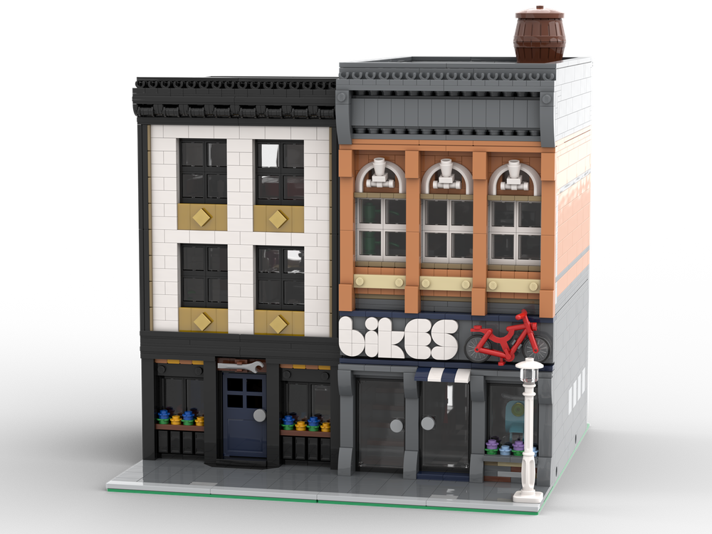 Lego Moc Hardware Store By Turtle Time Bricks Rebrickable Build