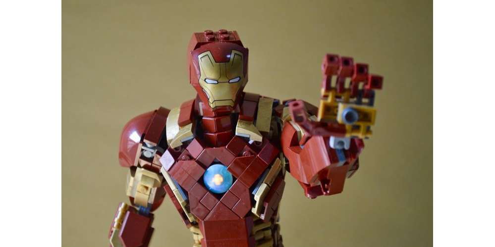 LEGO MOC 76210 | 76155 + 76206 X 2 UCS Iron Man Mark 43 & Mark 44 ...