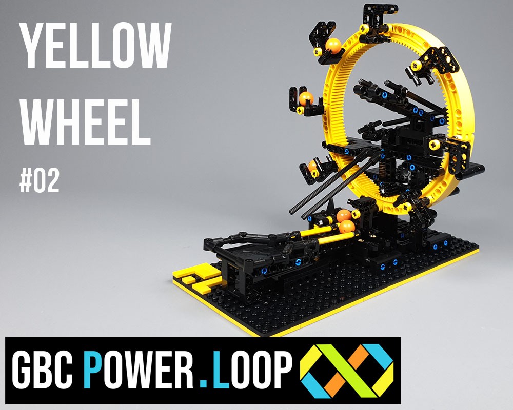 LEGO MOC GBC Power Loop 02 - Yellow Wheel by Planet GBC | Rebrickable ...