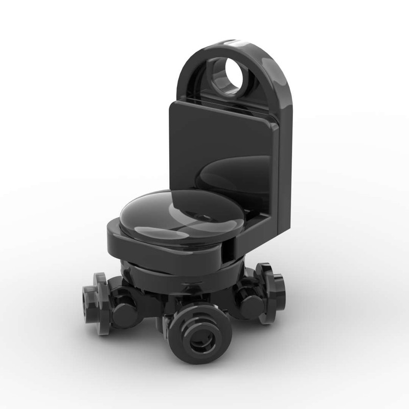 LEGO MOC Office Chair by Noggatogga | Rebrickable - Build with LEGO