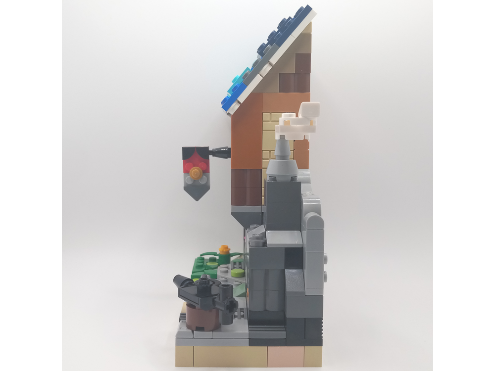 Lego Moc 11021 Blacksmith By Dafeld Rebrickable Build With Lego