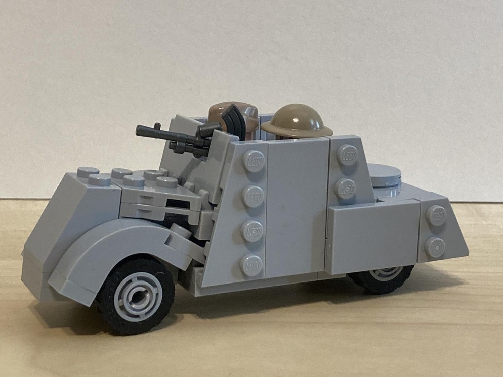 LEGO MOC WW2 Beaverette Light Armoured Car by Gregnat3 | Rebrickable ...