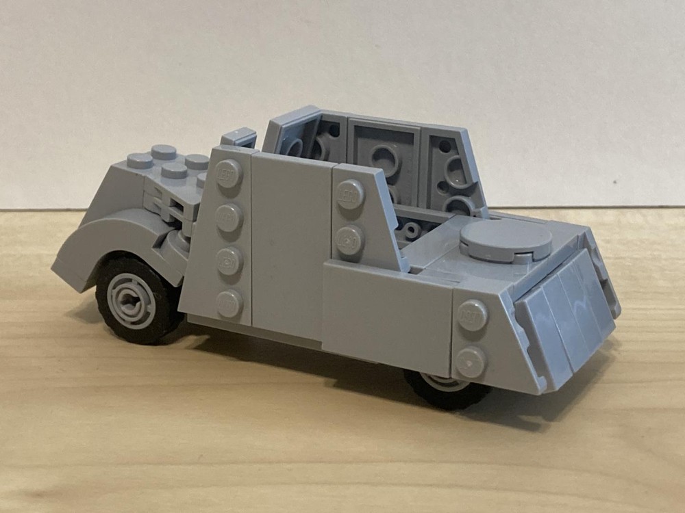 LEGO MOC WW2 Beaverette Light Armoured Car by Gregnat3 | Rebrickable ...