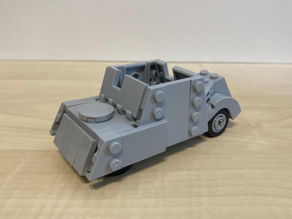 LEGO MOC WW2 Beaverette Light Armoured Car by Gregnat3 | Rebrickable ...