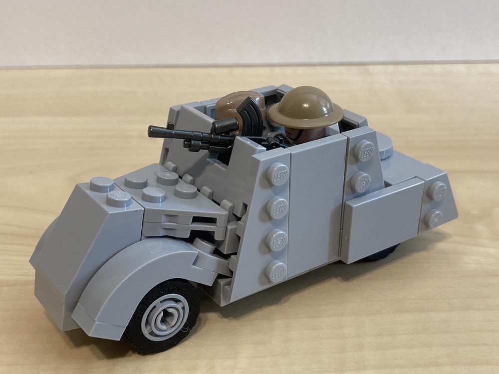 LEGO MOC WW2 Beaverette Light Armoured Car by Gregnat3 | Rebrickable ...