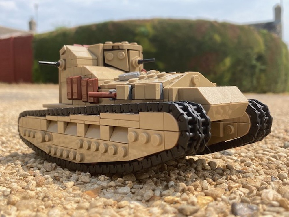 LEGO MOC Medium Mark A Whippet by LtColVandeleur | Rebrickable - Build ...