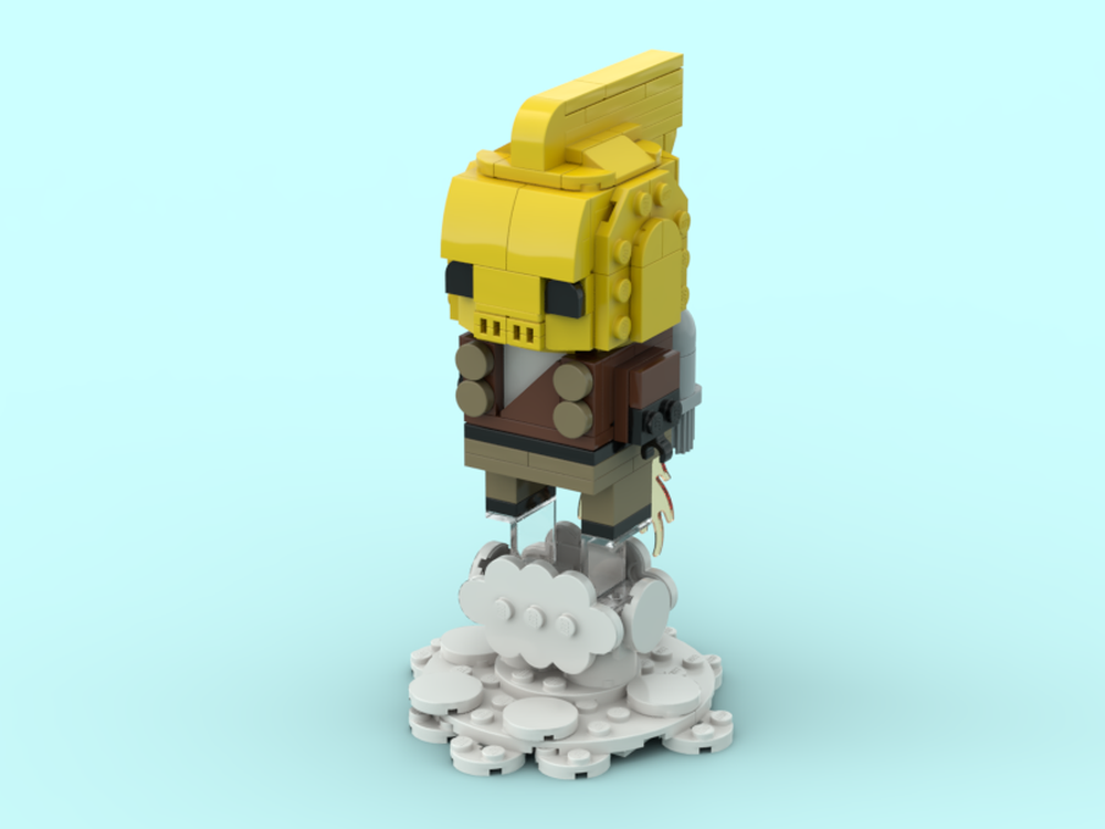 LEGO MOC The Rocketeer by Double_U_Bricks | Rebrickable - Build with LEGO