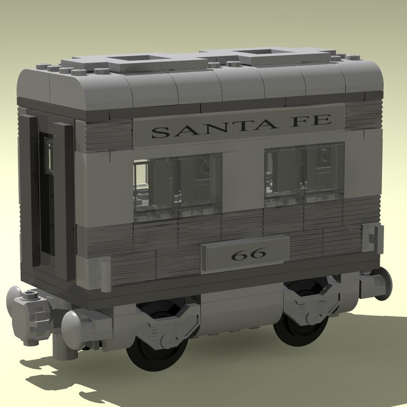 LEGO MOC Mini Santa Fe Super Chief Sleeping Car by Basti2 | Rebrickable ...