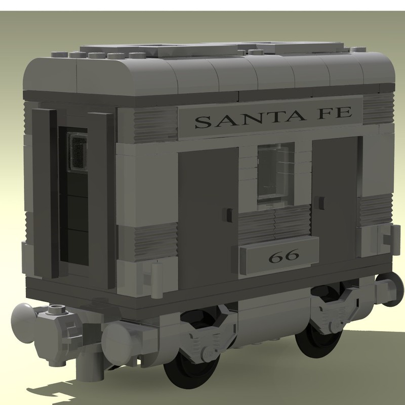 LEGO MOC Mini Santa Fe Super Chief Club-Baggage by Basti2 | Rebrickable ...