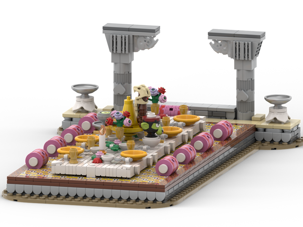 LEGO MOC Indiana Jones Temple Dinner by Huebre | Rebrickable - Build ...