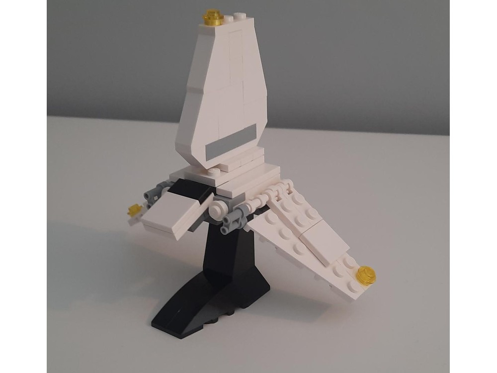 Lego Moc Star Wars Mini Imperial Lambda Class Shuttle By J Simpson