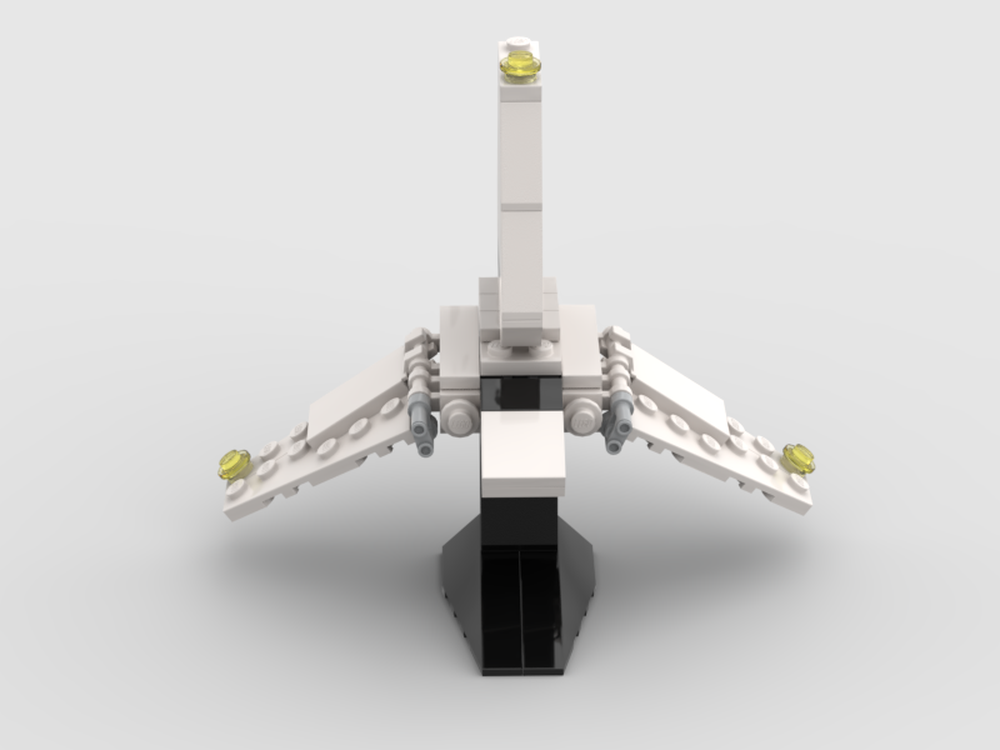 Lego Moc Star Wars Mini Imperial Lambda Class Shuttle By J Simpson