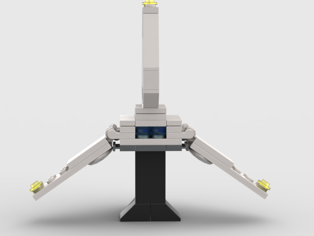 Lego Moc Star Wars Mini Imperial Lambda Class Shuttle By J Simpson