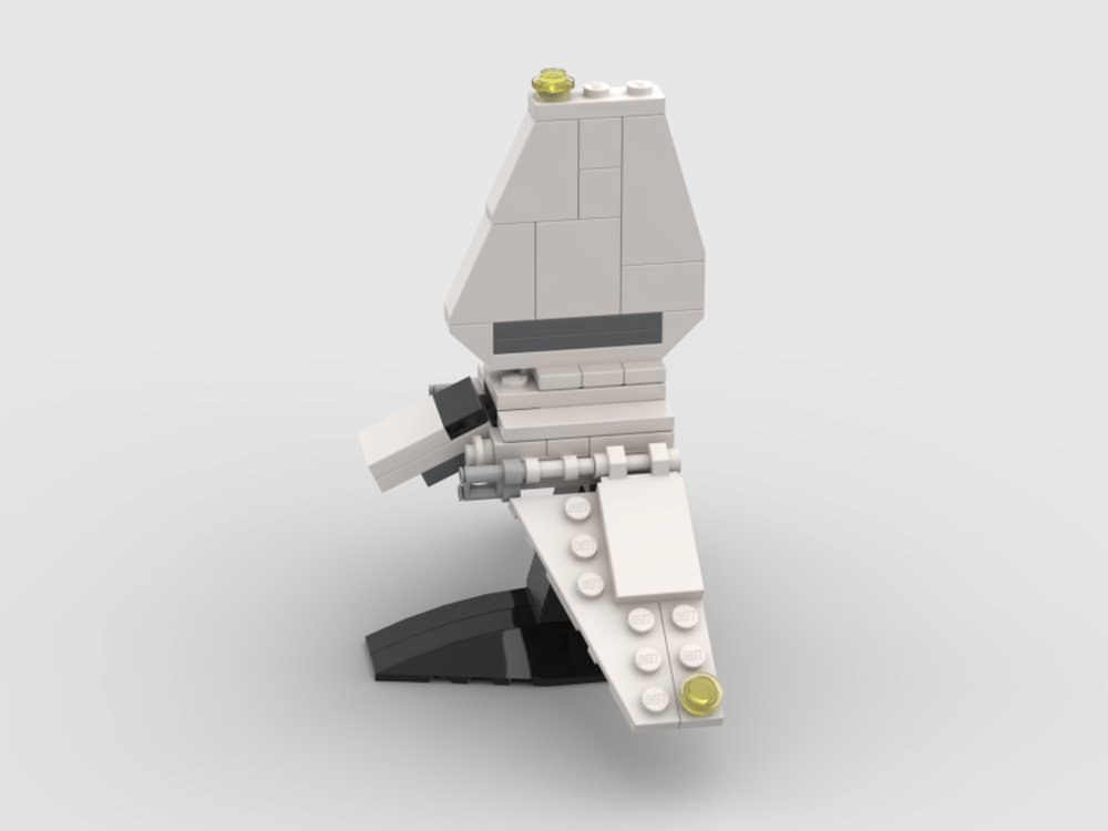 Lego Moc Star Wars Mini Imperial Lambda Class Shuttle By J Simpson