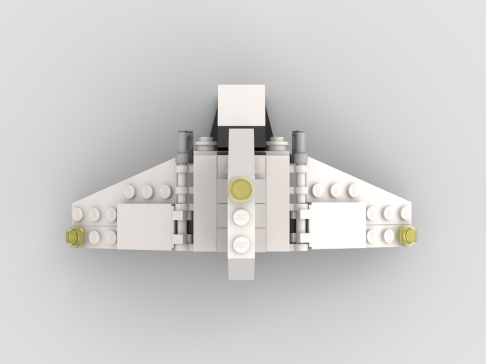 Lego Moc Star Wars Mini Imperial Lambda Class Shuttle By J Simpson