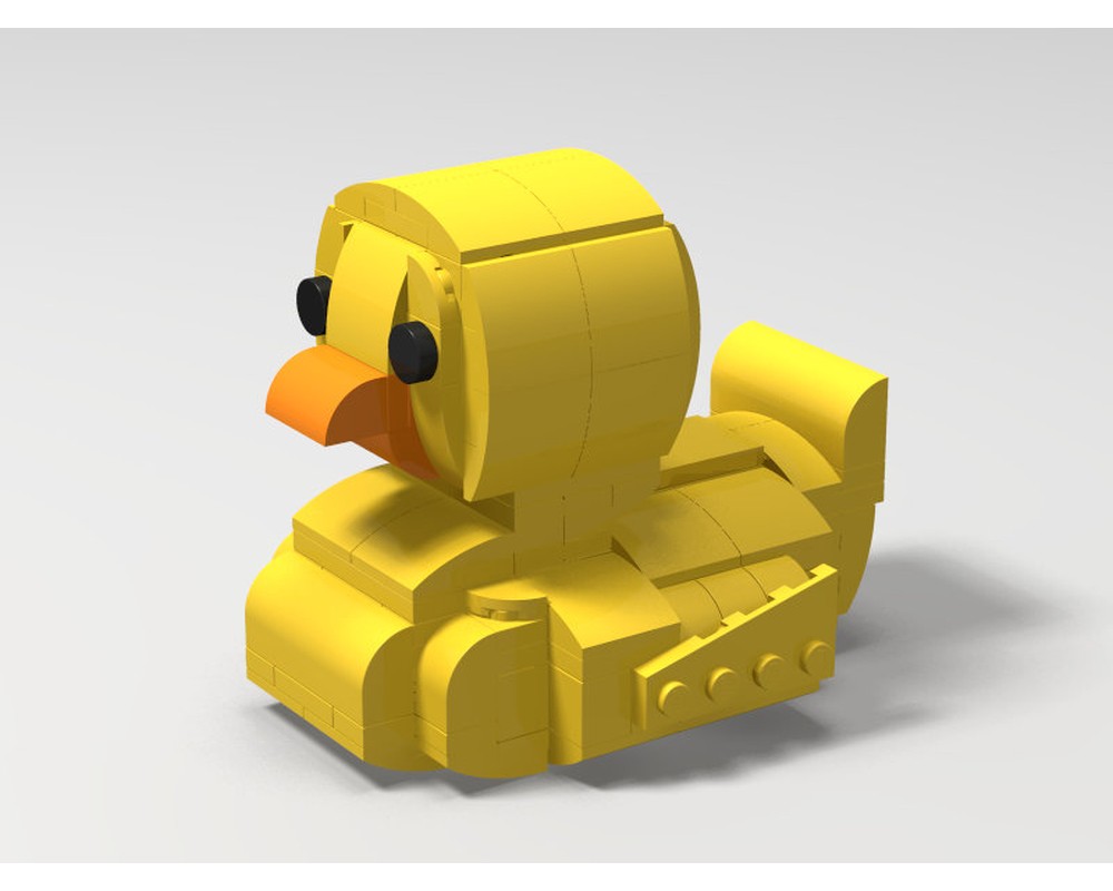 Lego Moc Debug Duck By Lucsolebricks Rebrickable Build With Lego
