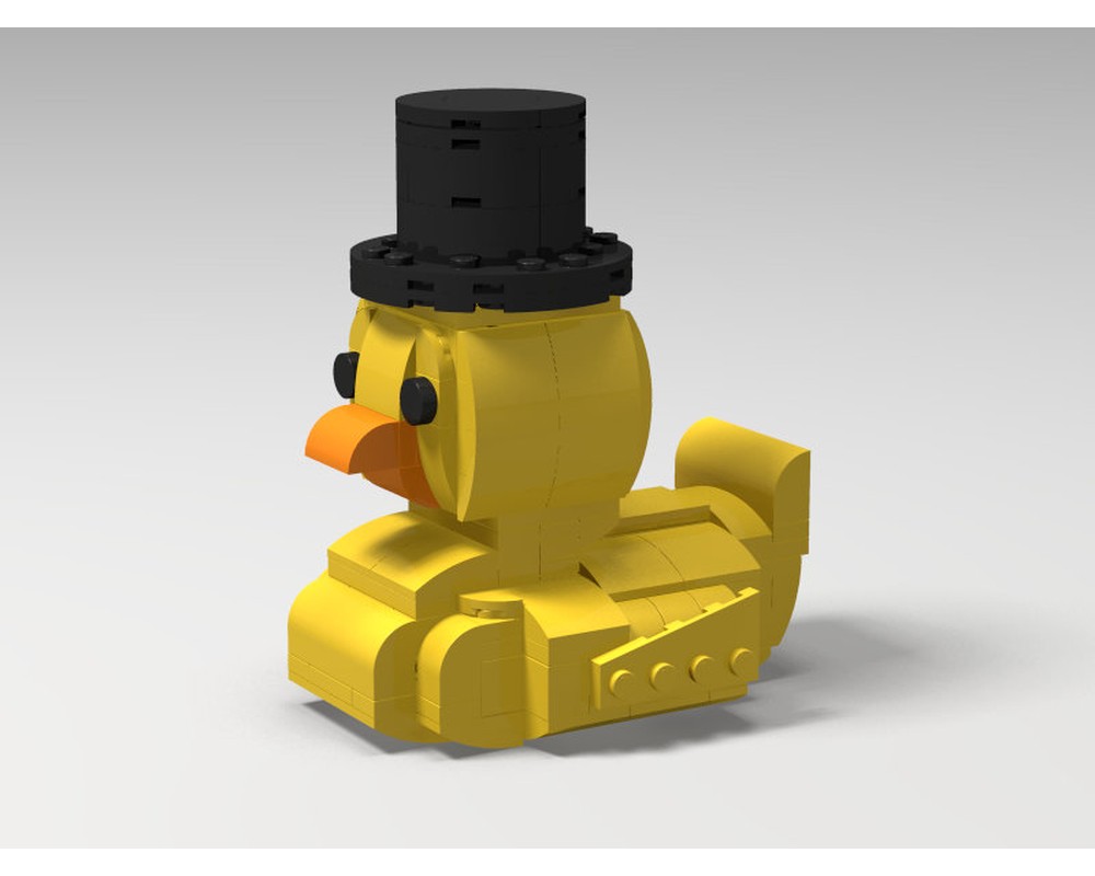 Lego Moc Debug Duck By Lucsolebricks Rebrickable Build With Lego
