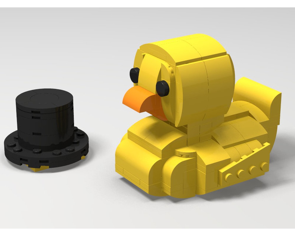 Lego Moc Debug Duck By Lucsolebricks Rebrickable Build With Lego