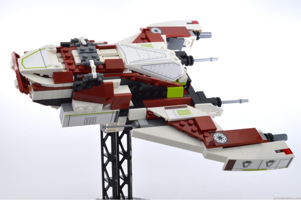 LEGO MOC Republic Fighter Jet by dorianbricktron | Rebrickable - Build ...