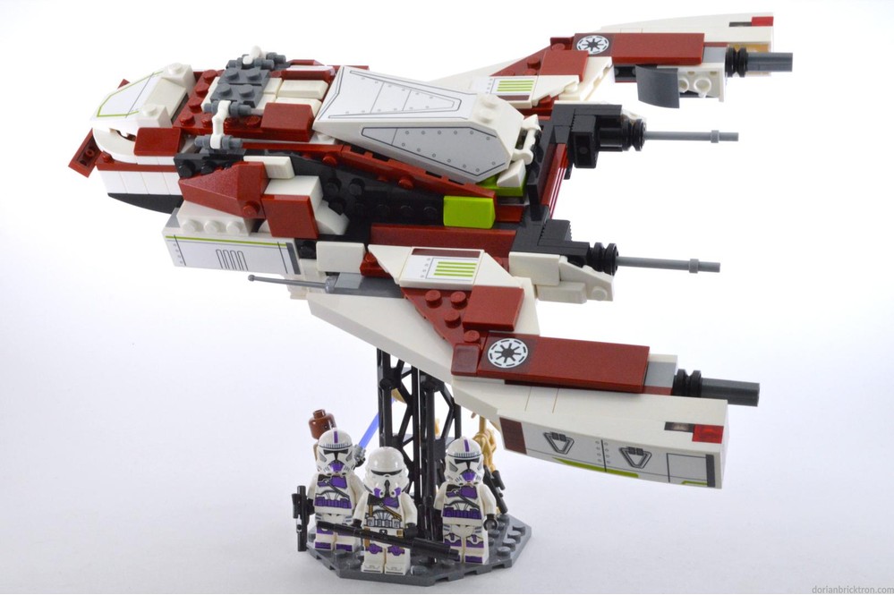 LEGO MOC Republic Fighter Jet by dorianbricktron | Rebrickable - Build ...