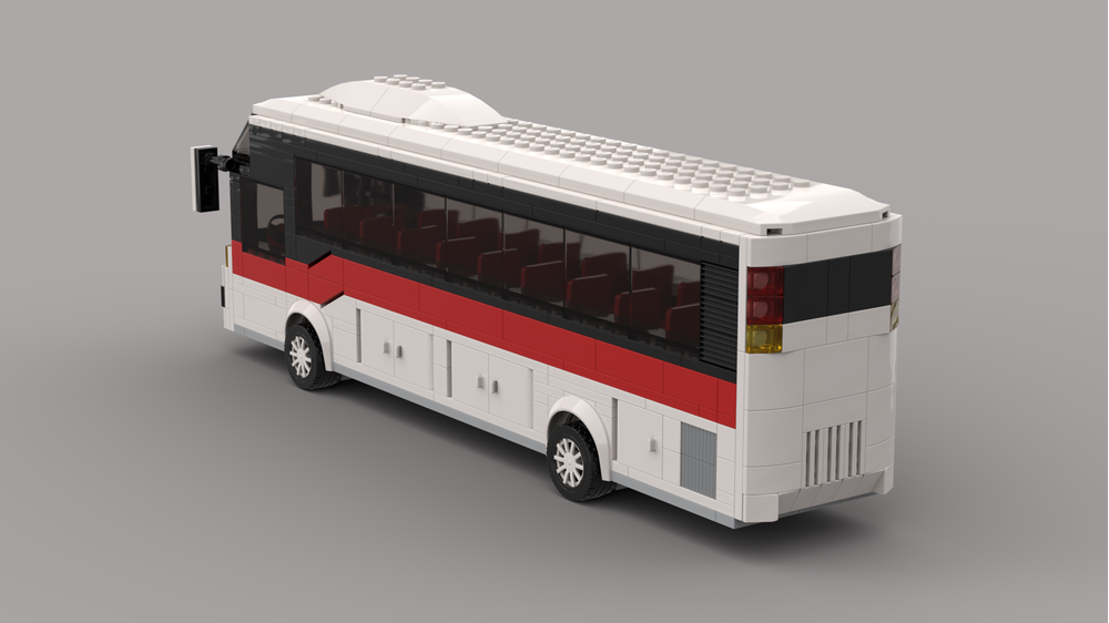 LEGO MOC Coach Bus - 01 by Yanix | Rebrickable - Build with LEGO