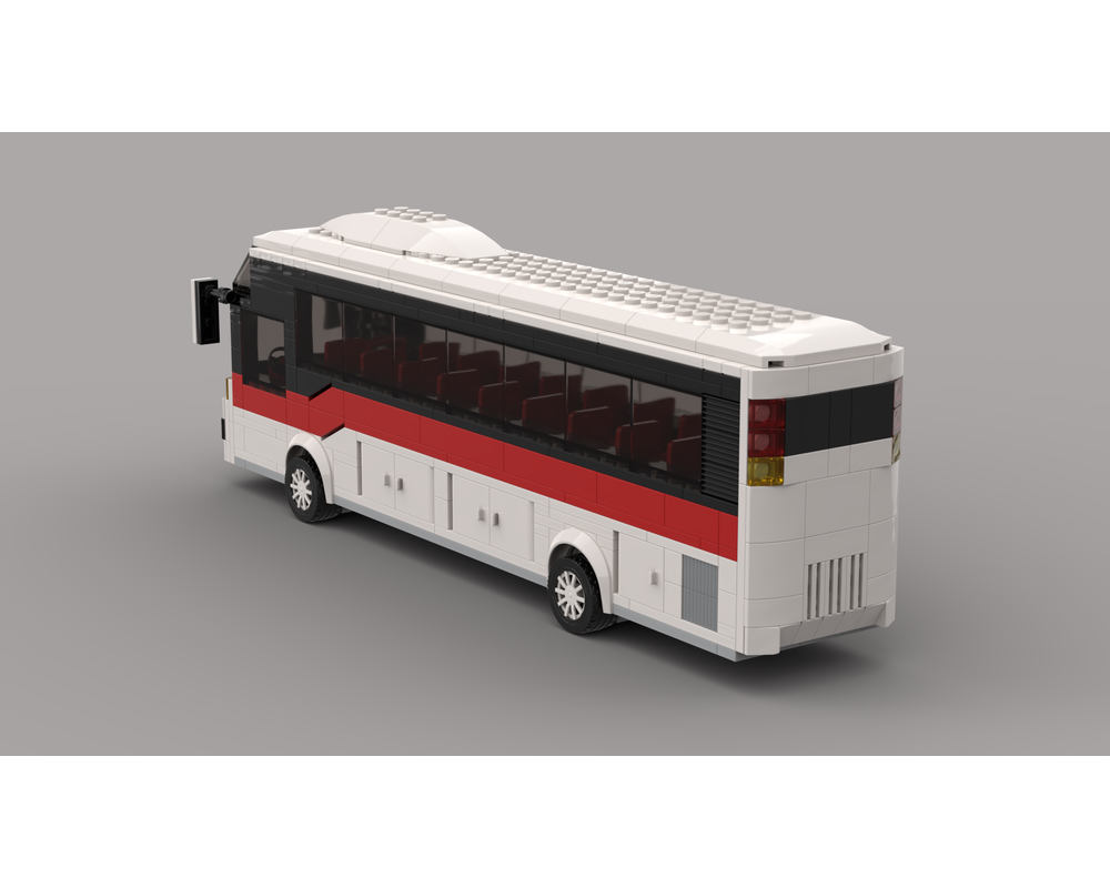 LEGO MOC Coach Bus - 01 by Yanix | Rebrickable - Build with LEGO