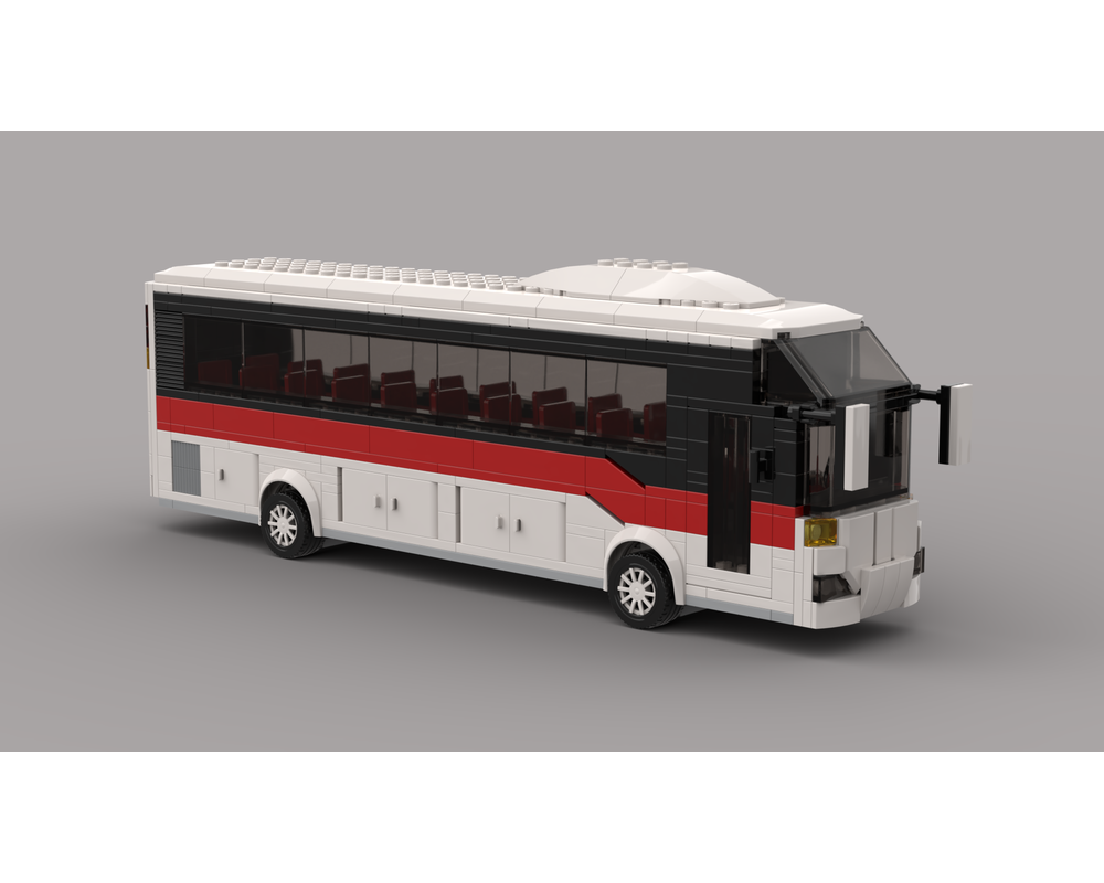 LEGO MOC Coach Bus - 01 by Yanix | Rebrickable - Build with LEGO