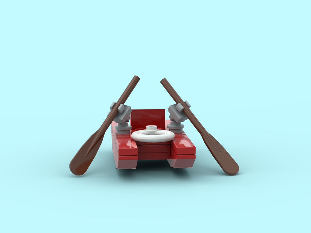 LEGO MOC Italian Lifeguard Boat by Thebrickinpanda | Rebrickable ...