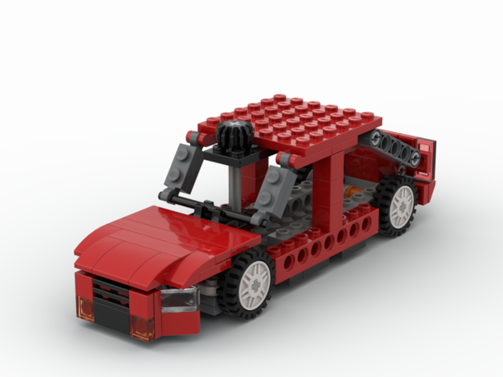 LEGO MOC Tesla Model S by LEGOgamer117 | Rebrickable - Build with LEGO